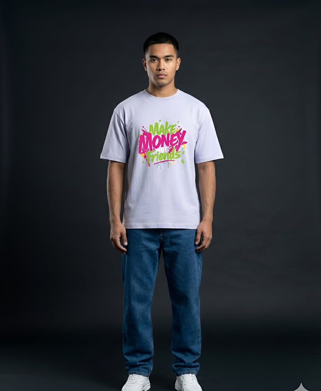 Make Money Not Friend Regular Cotton T-Shirt - V'Alveno
